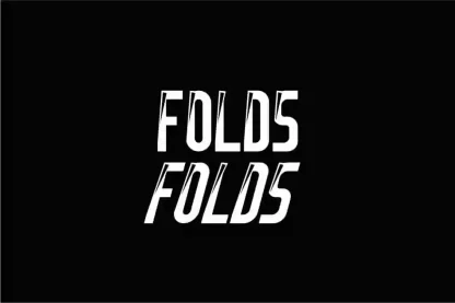 Folds Display Font by CalligraphyFonts.net