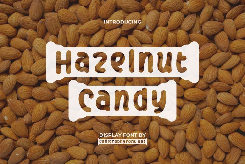 Hazelnut Candy Font by CalligraphyFonts.net