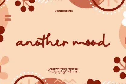 Another Mood Font by CalligraphyFonts.net
