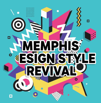 Memphis Design Style Revival: How Bold Colors & Geometry
